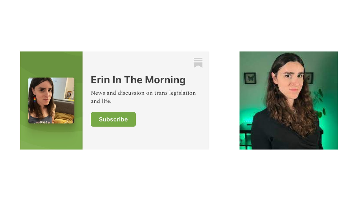 164. Erin Reed, Journalist Covering Anti-Transgender Legislation – The ...